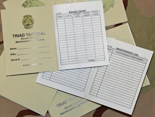 Triad Tactical - Round Count book – LOW VIS GEAR